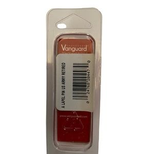 Vanguard | Accessories | Vanguard Army Lapel Pin Us Army Retired | Poshmark